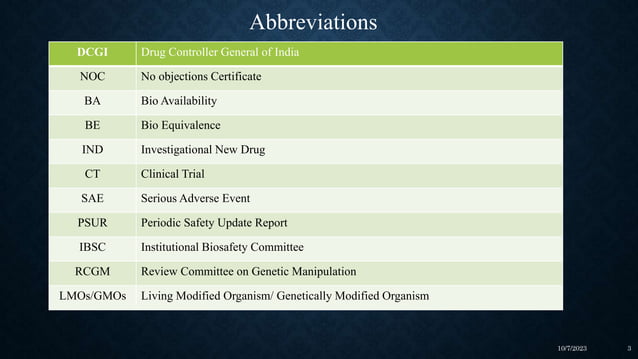 DCGI Applications and Submissions at SUGAM Portal.pptx | Pharmaceutical ...