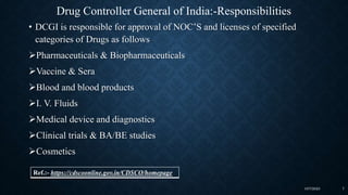 DCGI Applications and Submissions at SUGAM Portal.pptx