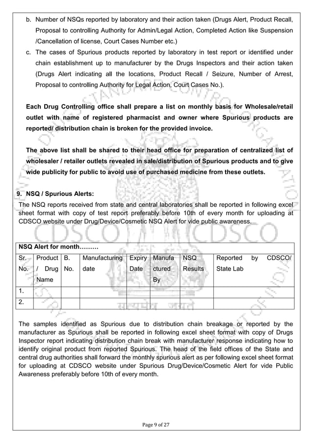 DCGI circular for Regulatory guidelines for sampling.pdf (1).pdf ...