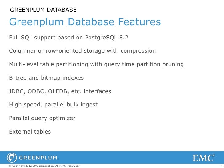 Hadoop & Greenplum: Why Do Such a Thing?