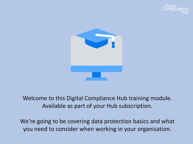 DCH Data Protection Training Presentation | PPTX | Email | Internet