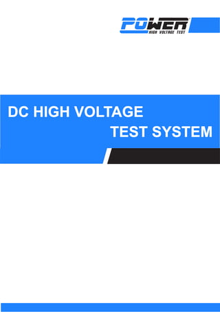 DC high voltage test system | PDF