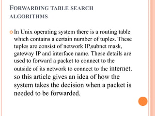 DCHP,NAT,forwarding of ip packets | PPTX