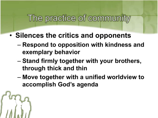 DCI Christian Community | PPTX