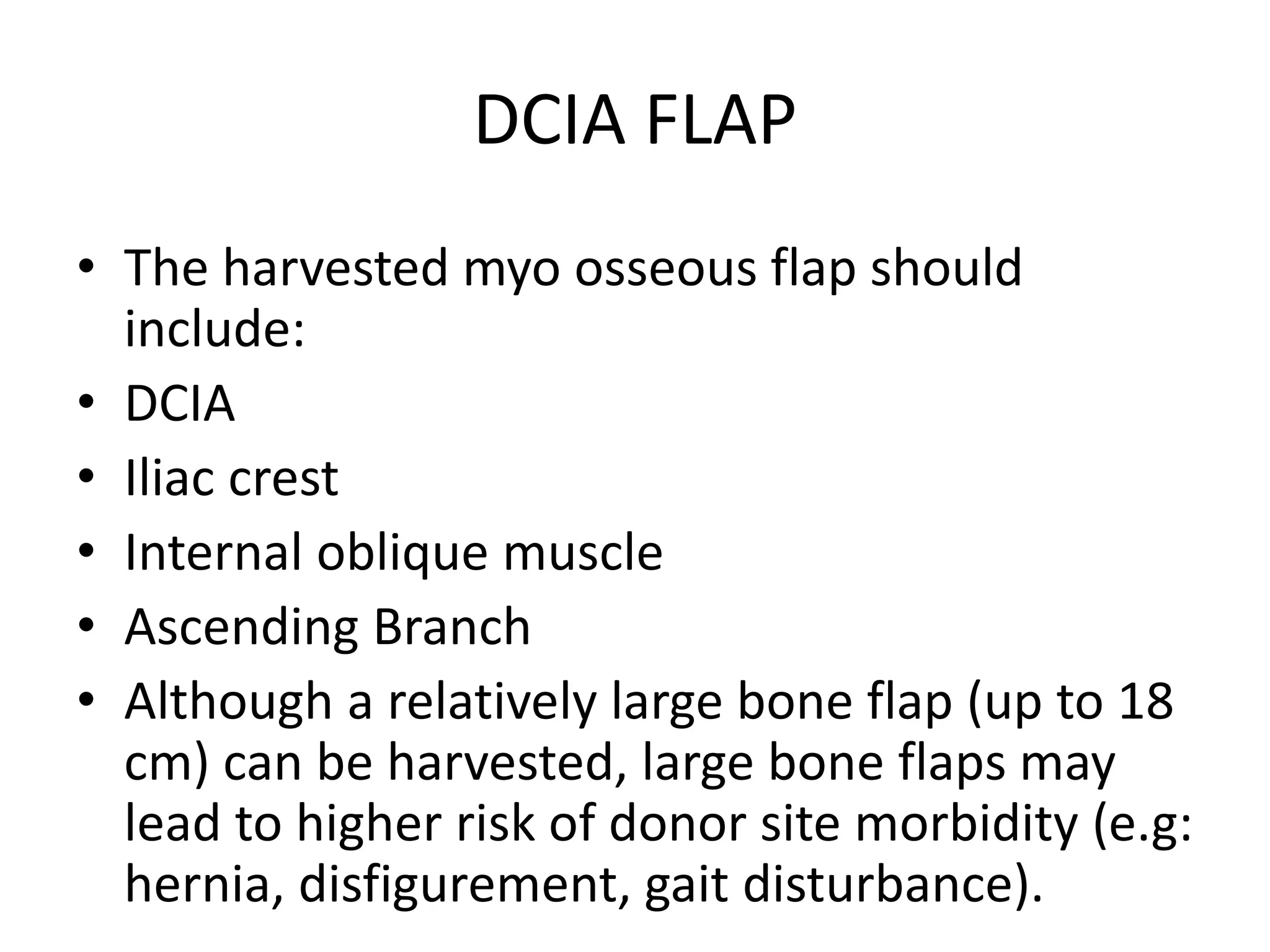 Deep circumflex iliac artery flap | PPTX