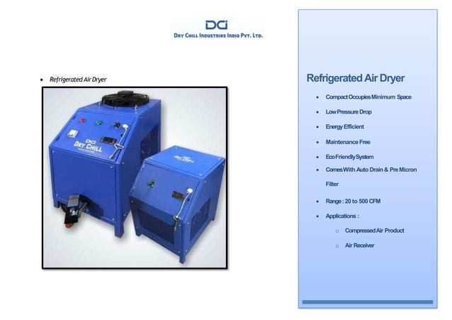 AIR DRYER AND INDUSTRIAL CHILLER By Dry Chill Industries India Private ...