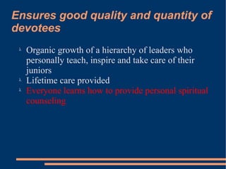 DEVOTEE CARE IN BHAKTI VRIKSA | PPT