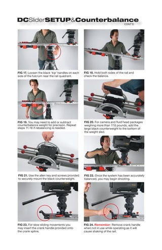 DC Slider Instructions Manual | PDF | Photography | Arts and Crafts