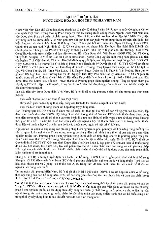 Dược điển việt nam iv 2009 (1) | PDF