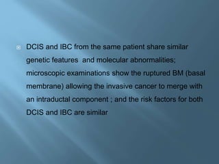 Ductal carcinoma in situ | PPTX