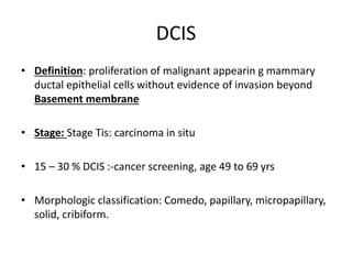 Dcis metanalysis | PPT