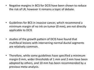 Dcis metanalysis | PPT