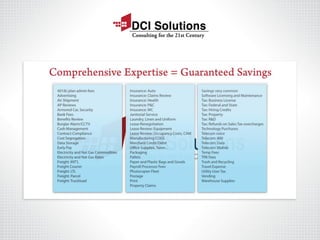 Dci Solutions Brochure | PPT