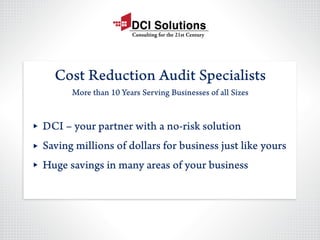 Dci Solutions Brochure | PPT