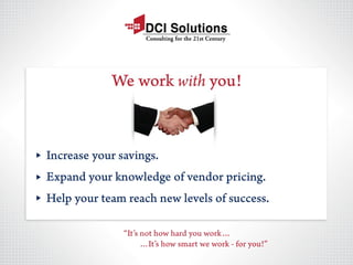 Dci Solutions Brochure | PPT