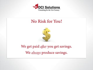 Dci Solutions Brochure | PPT