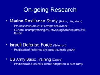 Marine Corps COSC_Resilience Scale 2008 | PPT