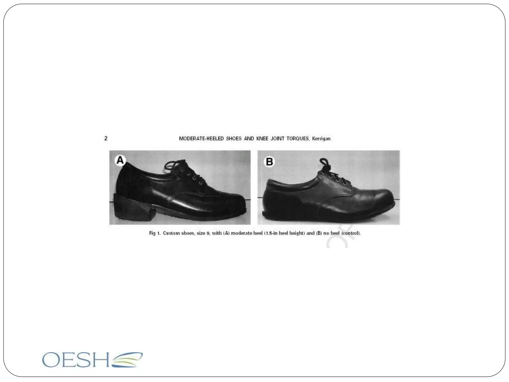 Healthy Shoe Design - How shoes affect joints | PPTX