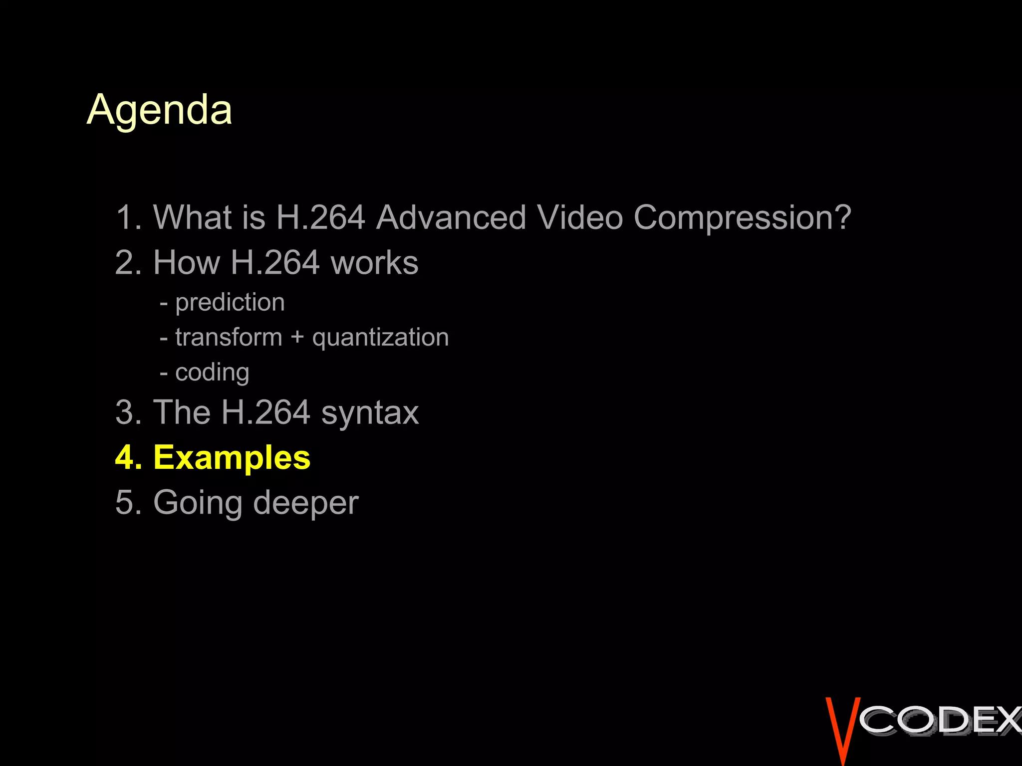 Introduction to H.264 Advanced Video Compression | PPT