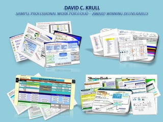 David C. Krull - Work Deliverables 001 | PPTX