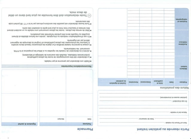 Déclaration de maladie RMA WATANIYA PDF