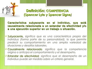 Clasificación de Competencias | PPT
