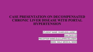 DCLD with Portal Hypertension presentation (2) (1).pptx