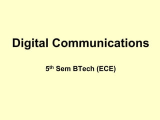 DC Lecture Slides 1 - Information Theory.ppt