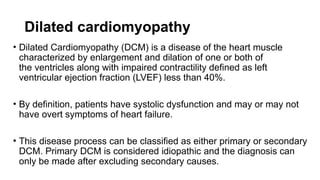 Comprehensive Overview of Dilated Cardiomyopathy: Causes, Diagnosis ...