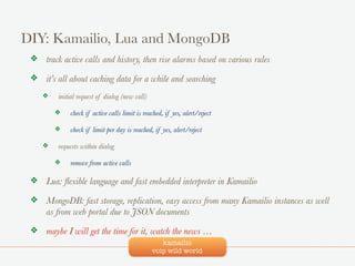 Kamailio and VoIP Wild World | PDF