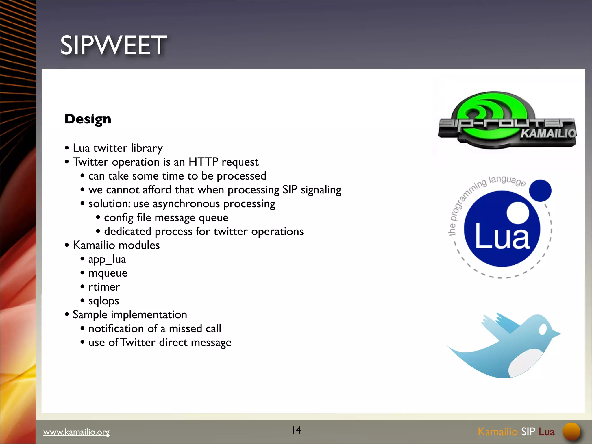 Kamailio Sip Routing In Lua Pdf Programming Languages Computing