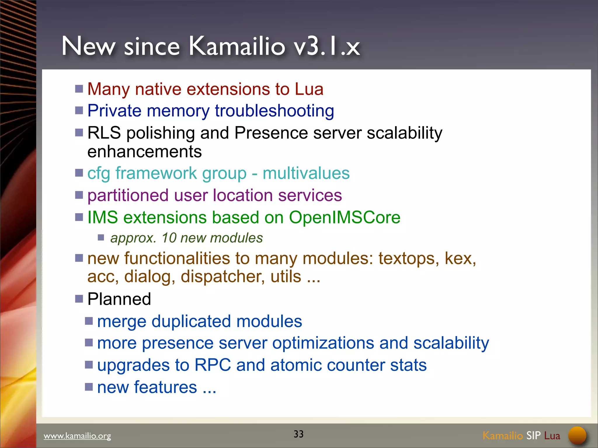 Kamailio Unifying Sip And Web Worlds With Lua Pdf Internet