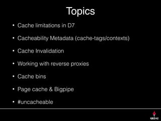 Drupal 8 Cache: Under the hood | PPT