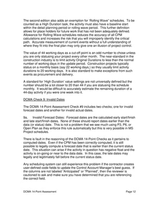 DCMA_14-Point_Assessment.pdf | Defense Industry | Industries