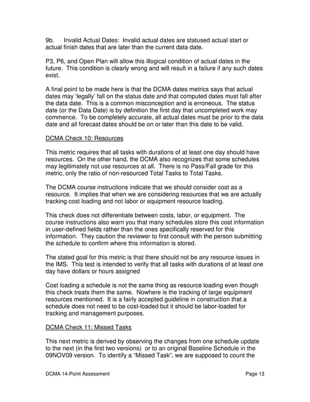 DCMA_14-Point_Assessment.pdf | Defense Industry | Industries