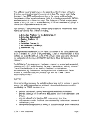 DCMA_14-Point_Assessment.pdf | Defense Industry | Industries