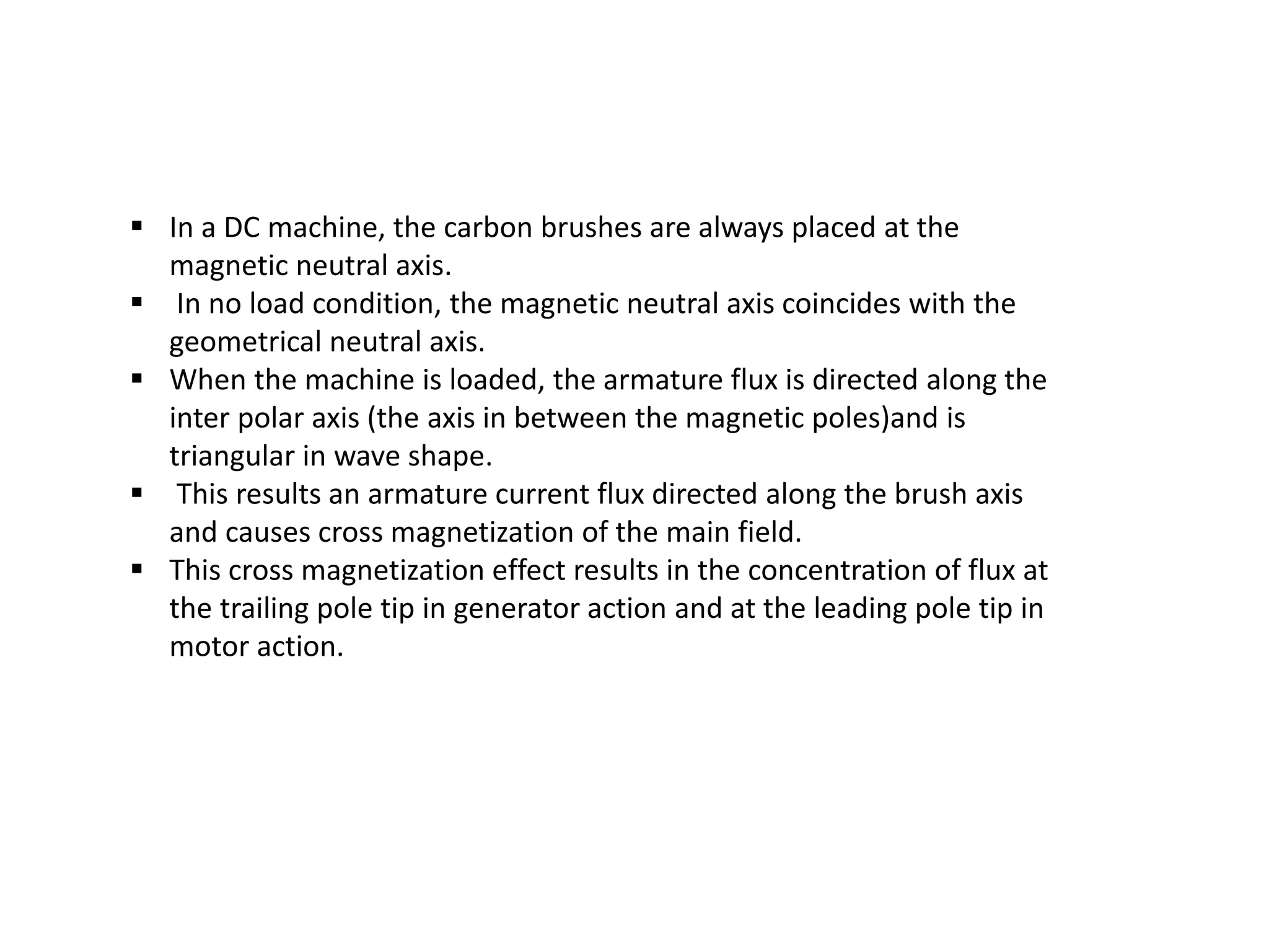 DC machine, construction and armature reaction.pptx