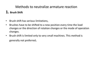 DC machine, construction and armature reaction.pptx