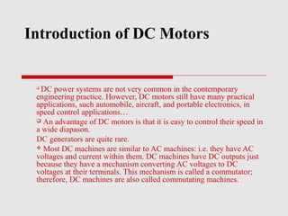 Dc machines 1 | PPT
