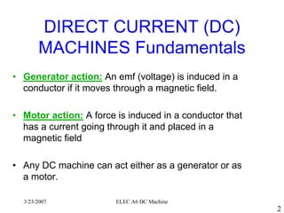 Dc machines | PDF