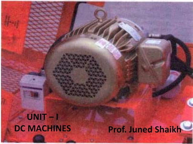 Dc machines ppt | PPTX