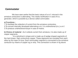 Dc machines ppt | PPTX