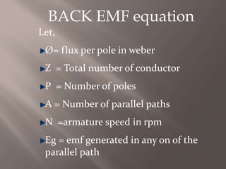 ROTATING MACHINES via magnetic field | PPT