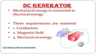 Dc machine working principle | PPTX