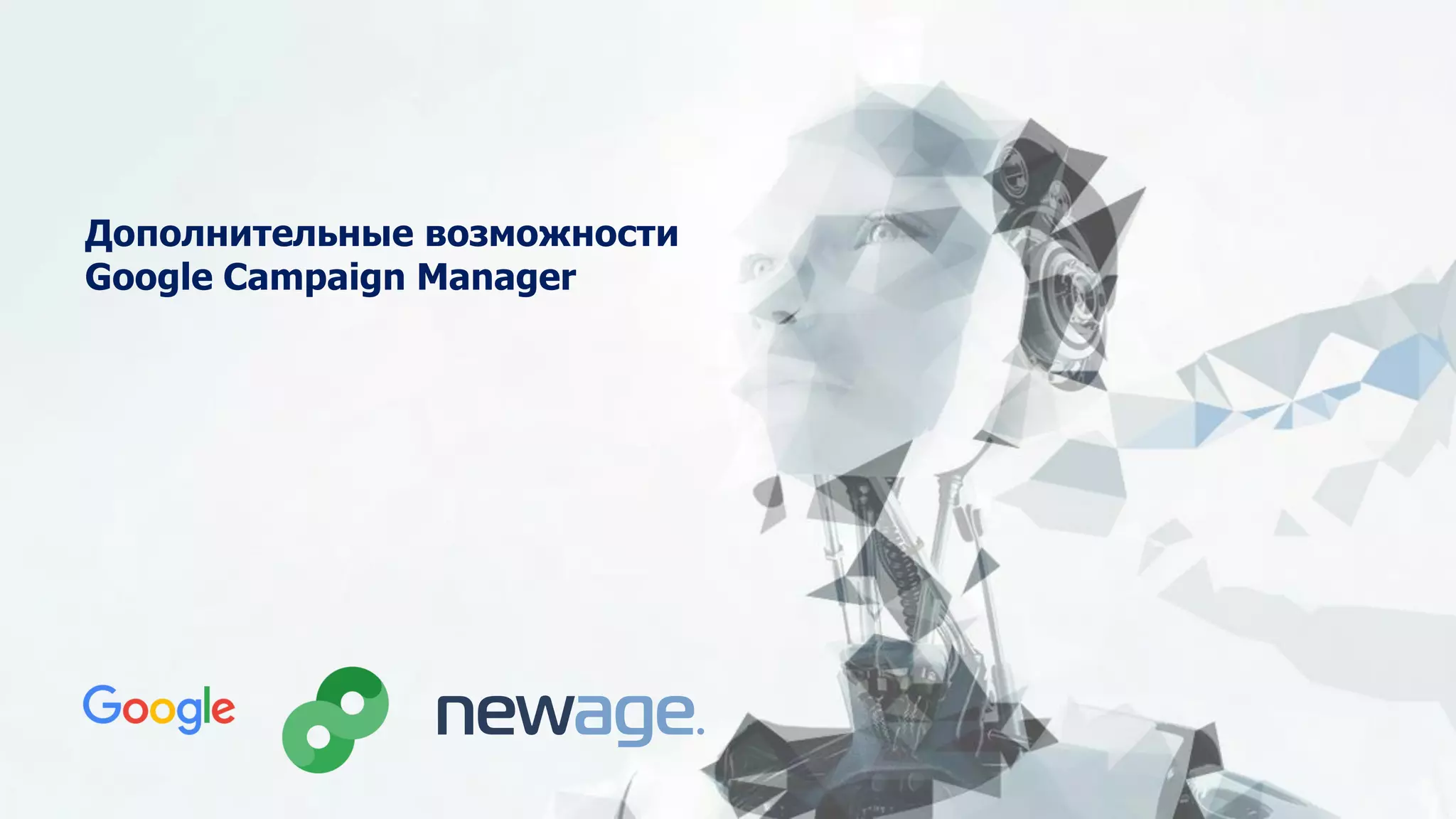 Дополнительные возможности Google Campaign Manager | PPT