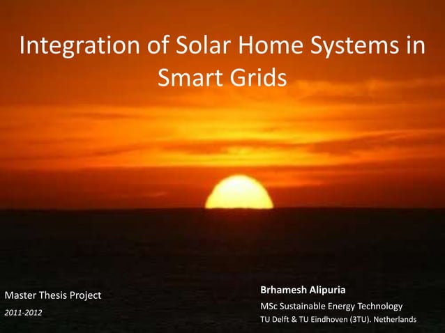 Roof top solar PV connected DC micro grids as smart grids | PPTX