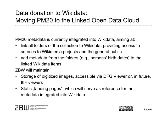 Linking the 20th century paper history to the sum of all knowledge | PPT