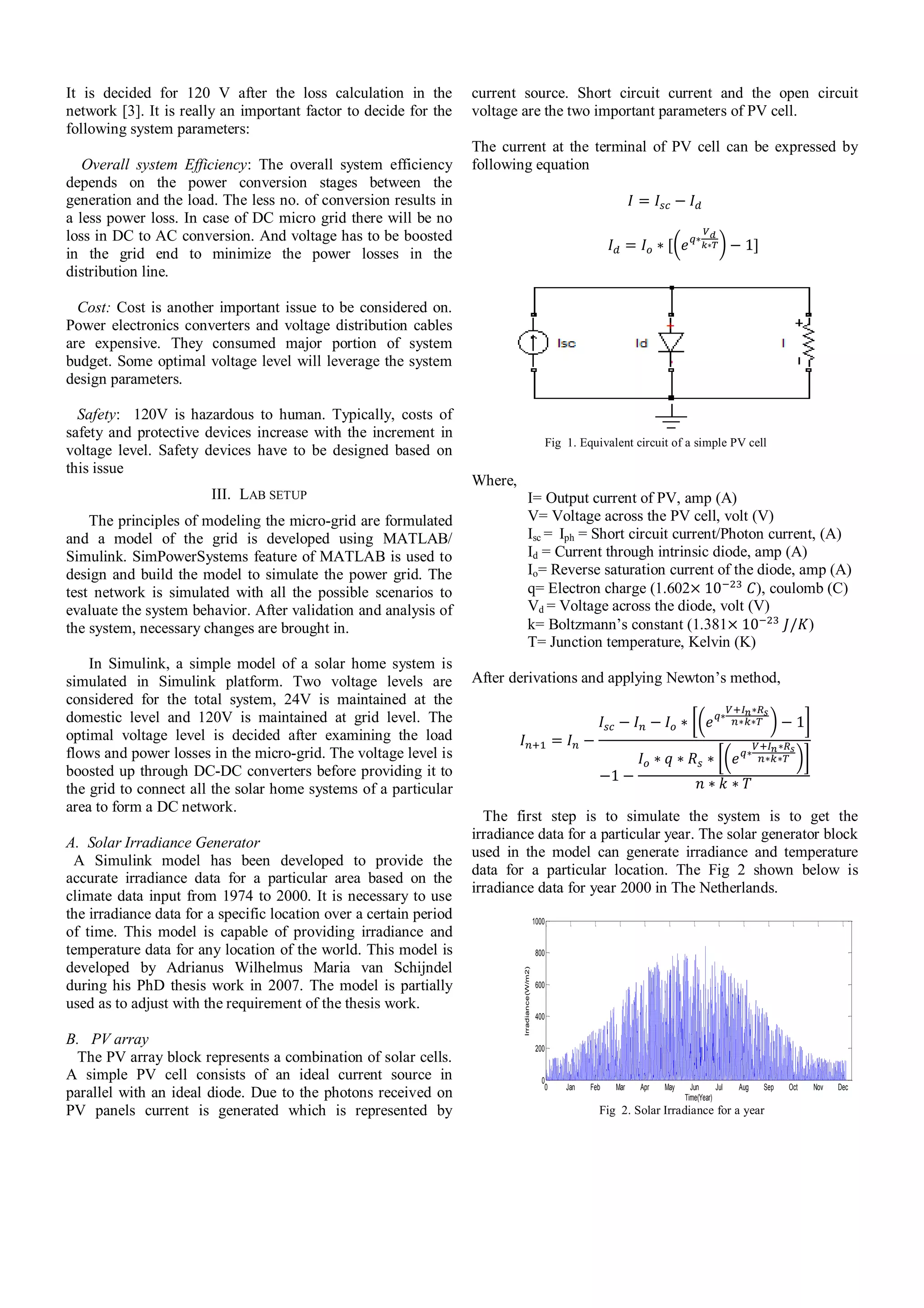 Dc Micro Grid With Distributed Generation For Rural Electrification Pdf