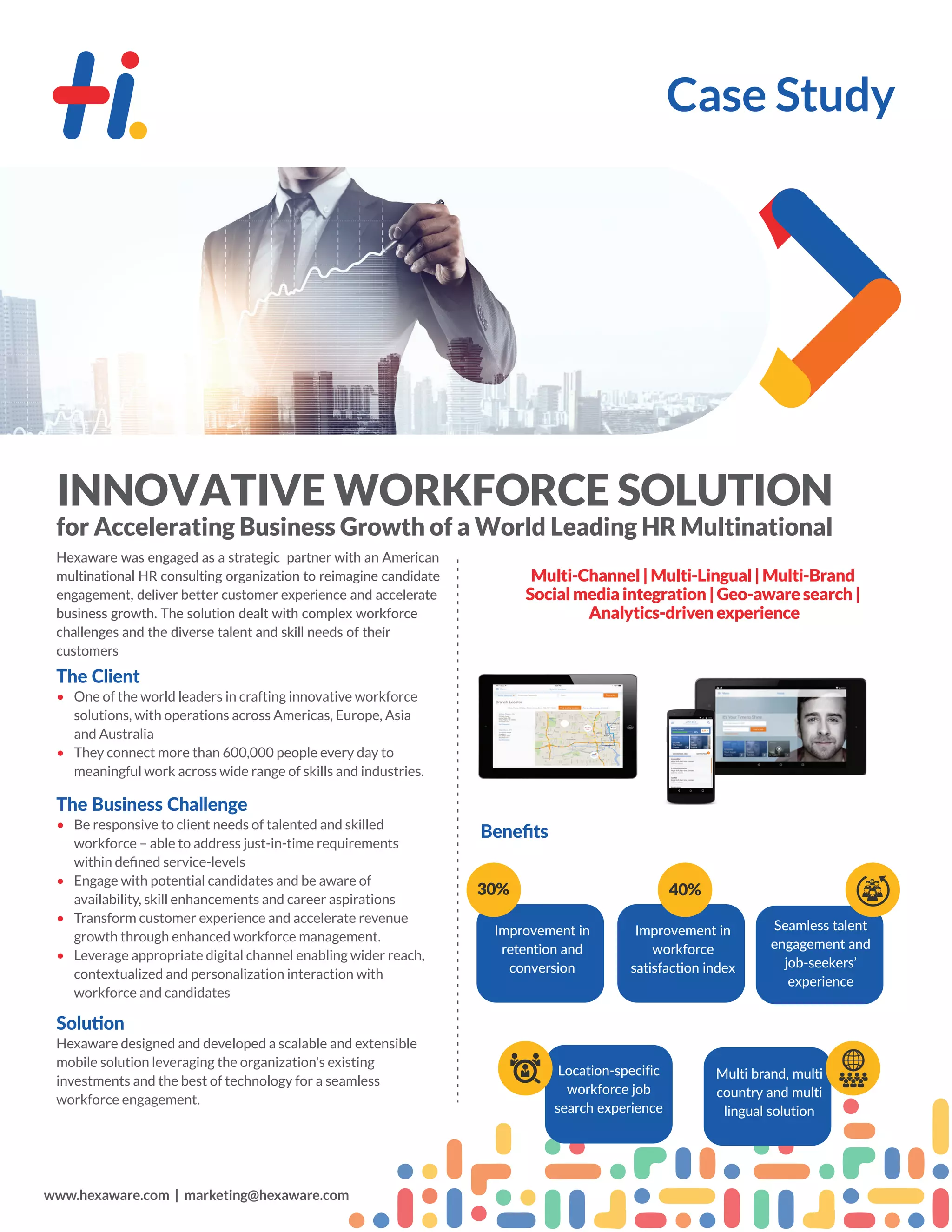 Mobile workforce solution for Accelerating Business Growth | PDF