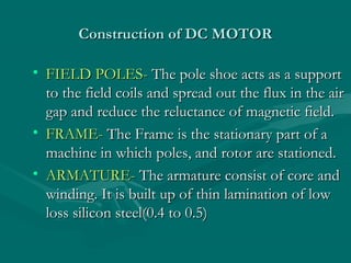 Dc motor | PPT